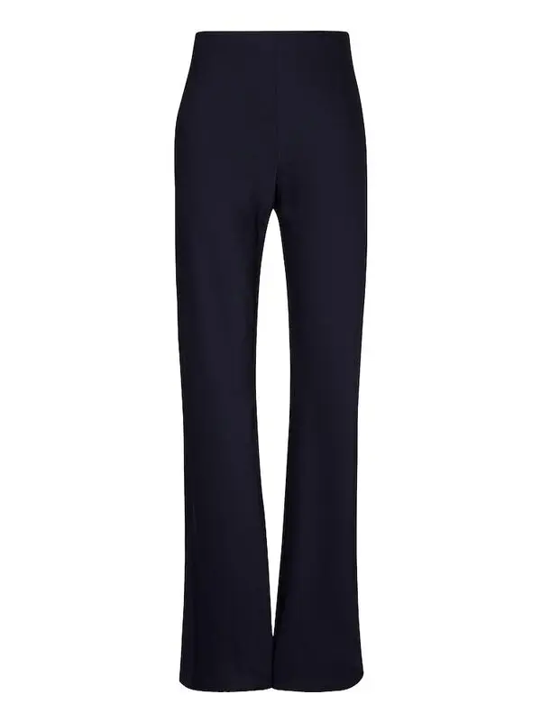 Veronica Beard Braddock Straight Leg Pants - Blue