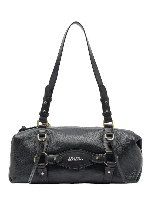 Isabel Marant Étoile Tilpa Mini Leather Shoulder Bag - Black