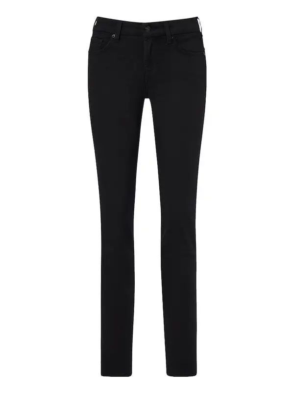 7 For All Mankind Kimmie Slim Jeans - Black
