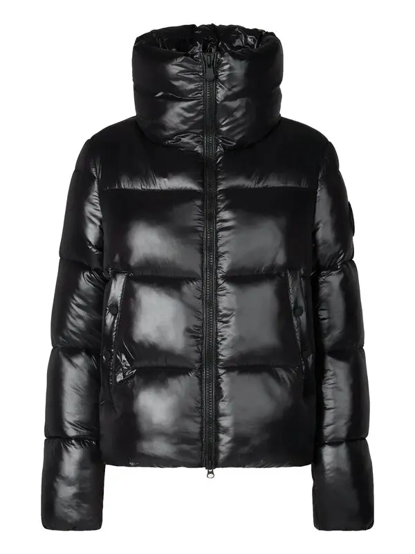 SAVE THE DUCK Isla Padded High Neck Jacket - Black