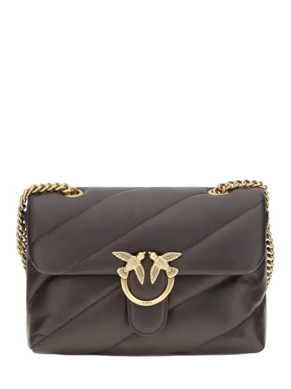 Pinko Love Puff Classic Cl Sheep Bag - Brown