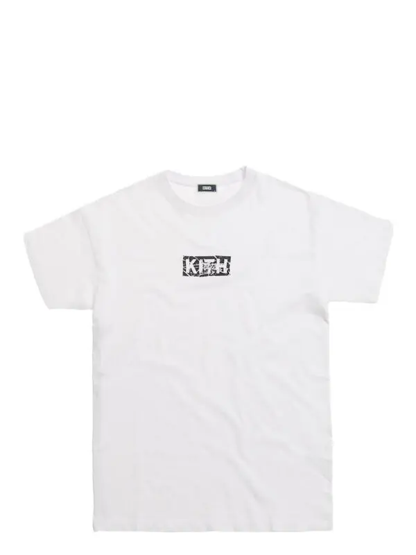 Kith Splintered Logo Tee Shirt - White