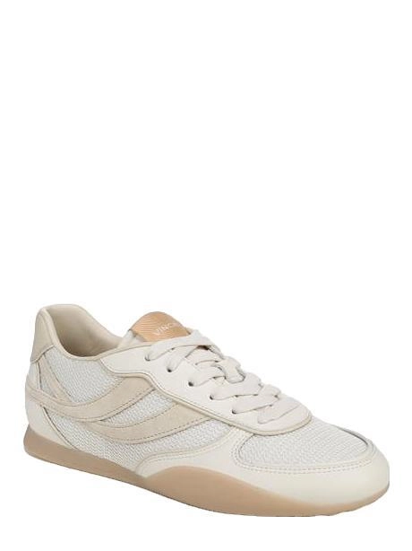 Vince Echo Trainer Leather Sneaker - Milk/moonlight