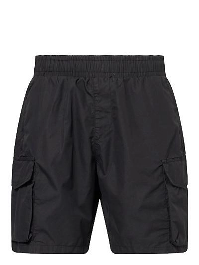 ARNE Cargo Cotton-blend Shorts - Black