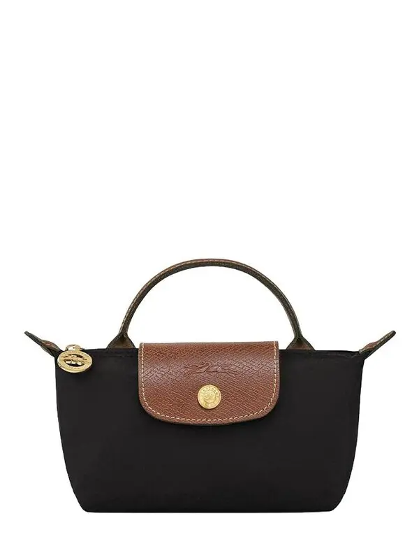 Longchamp Pouch With Handle Le Pliage Original - Black