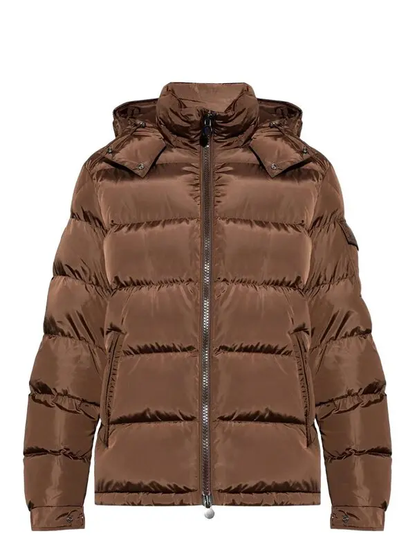 Moncler Maya Matte Short Down Jacket - Brown