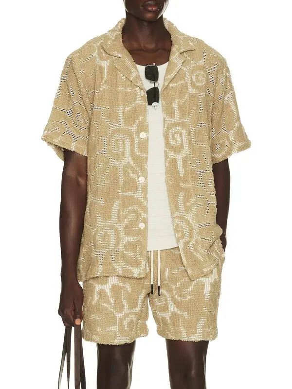 Oas Sunero Cuba Shirt - Beige