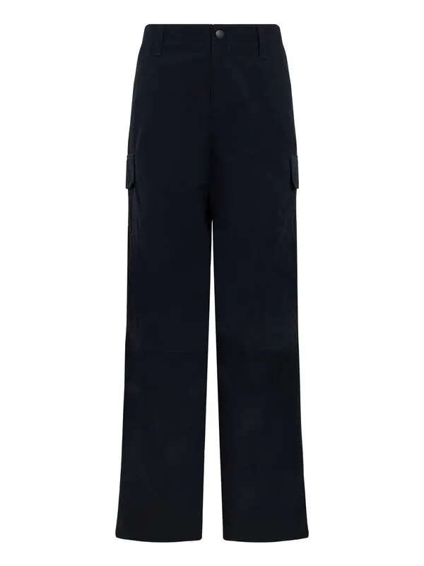 Burberry High-waisted Cargo Pants - Blue