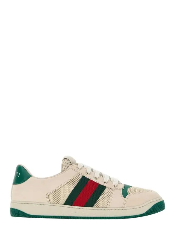 Gucci Low Top Sneakers With Iconic Stripe Detail - Wseme
