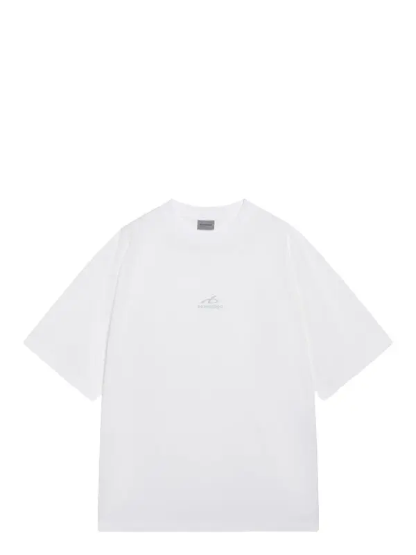 Balenciaga Medium Fit T-shirt, Size - White