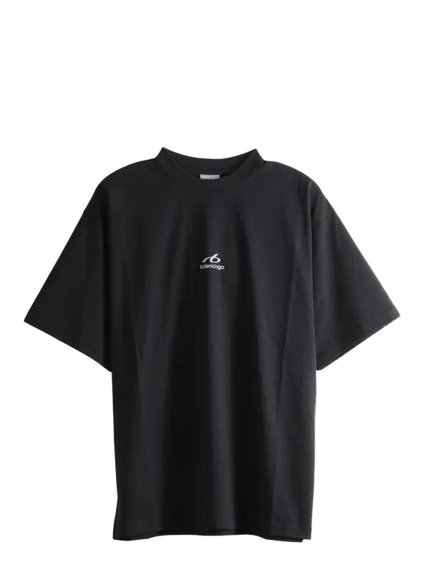Balenciaga Medium Fit T-shirt For Size - Black