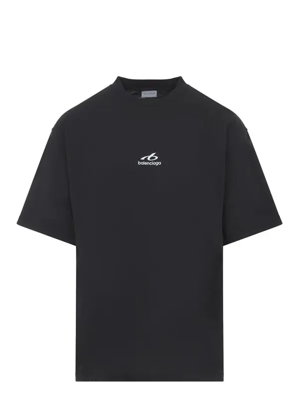Balenciaga Medium Fit T-shirt For Size - Black