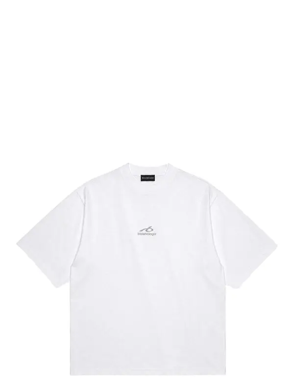 Balenciaga Medium Fit T-shirt Size - White