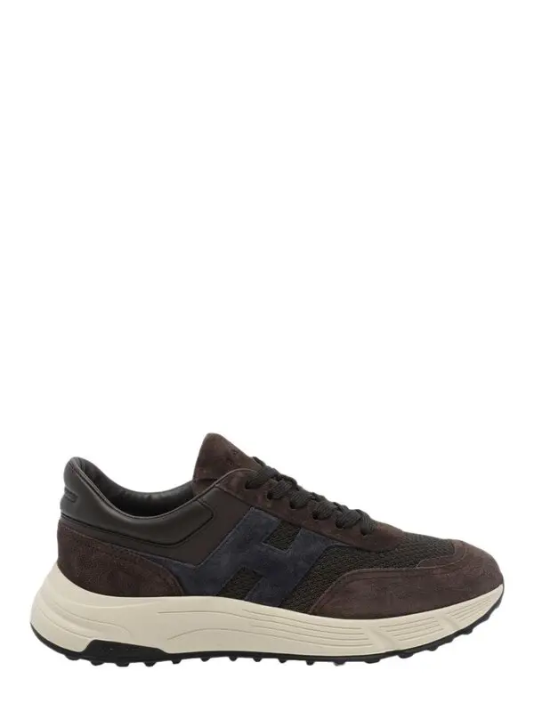 Hogan Hyperlight Leather Sneakers - Brown