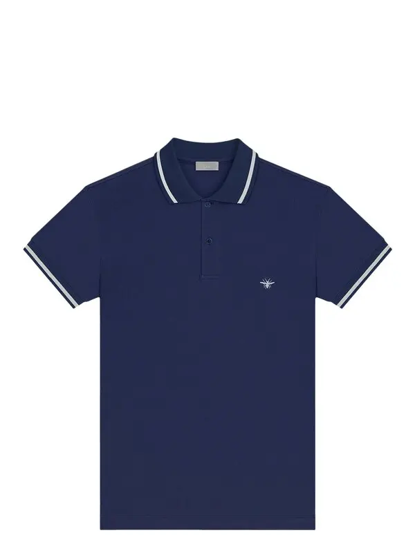 Dior Bee Polo Shirt - Blue