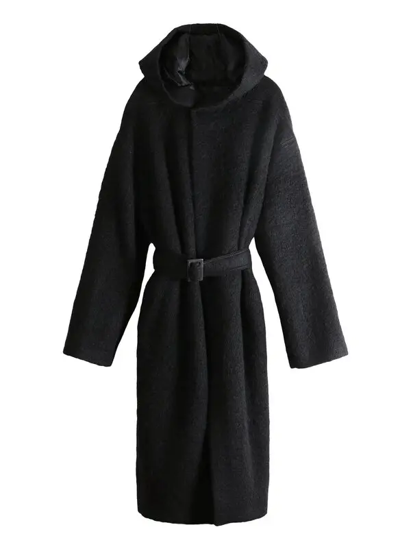 Rick Owens Tower Coat - Black