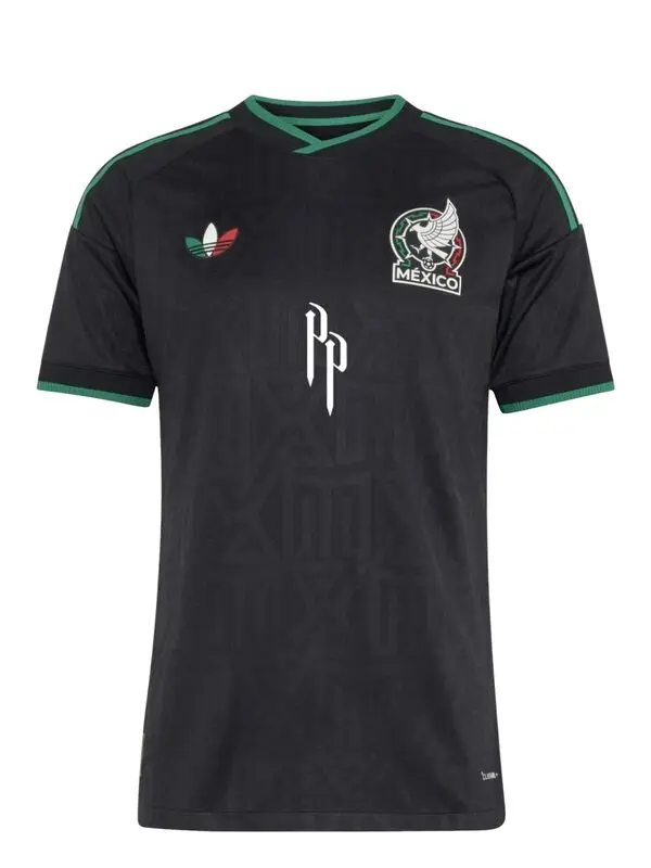 Adidas X Peso Pluma Mexico 2026 World Cup Jersey - Black