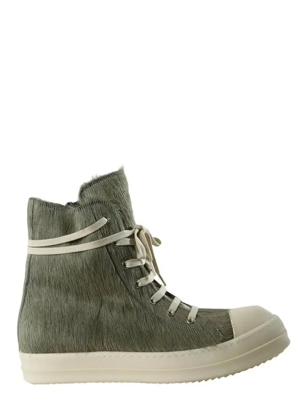 Rick Owens High Top Sneakers - Tan