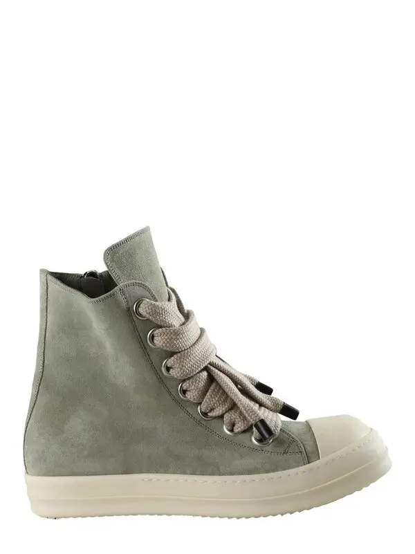 Rick Owens Jumbolace High Top Sneakers - Tan