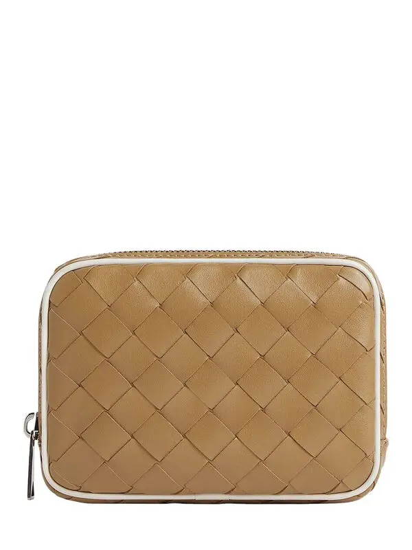 Bottega Veneta Intrecciato Pouch - Tan