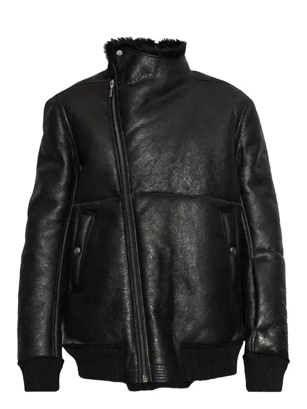 Rick Owens Hollywood Flight Jacket - Black