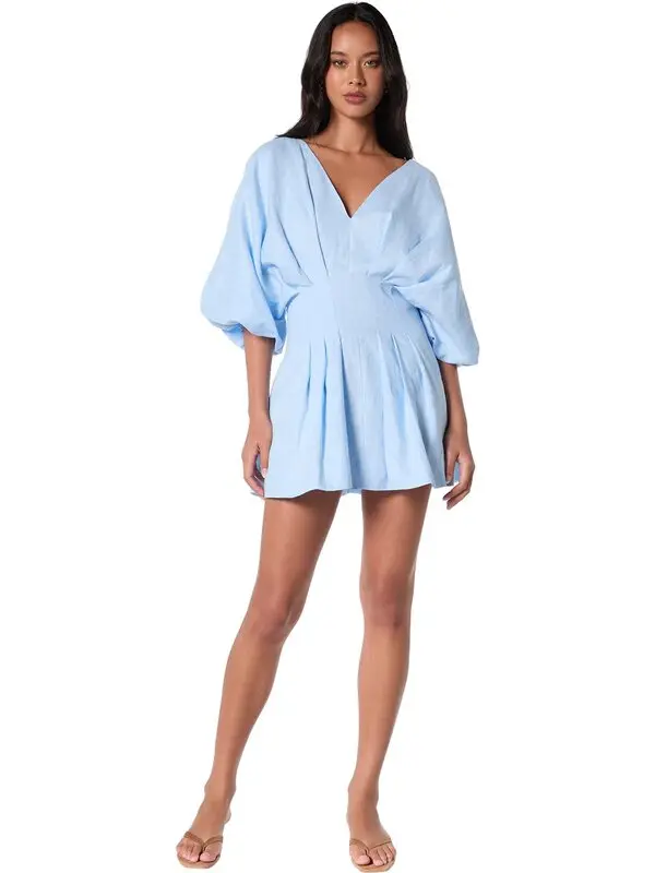 NICHOLAS Nicoline Dress - Sky