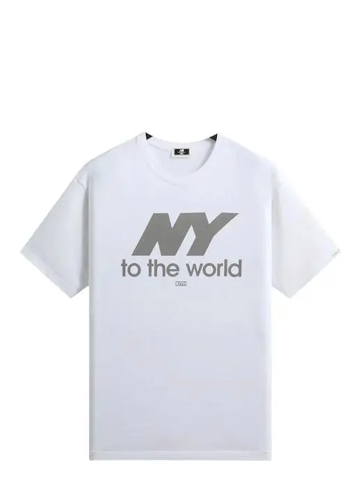 Kith X New Balance Ny Tee Shirt - White
