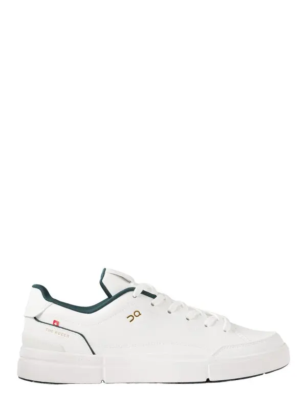On The Roger" Leather Sneakers - White