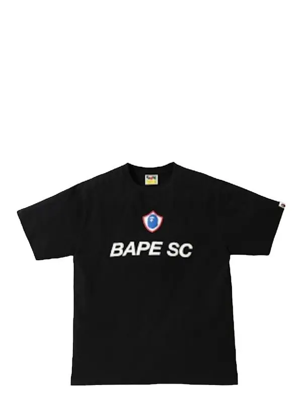 A BATHING APE Foam Fc Tee Shirt - Black