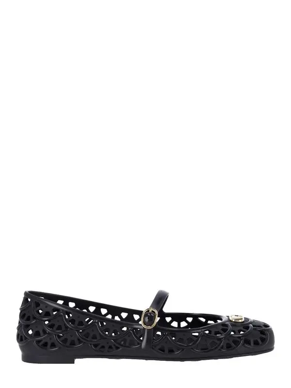 Valentino Garavani Ondette" Ballet Flats - Black