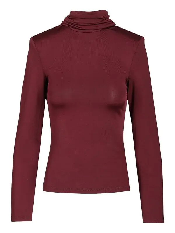 ROTATE BY BIRGER CHRISTENSEN Long-sleeved Scarf Top - Multicolor