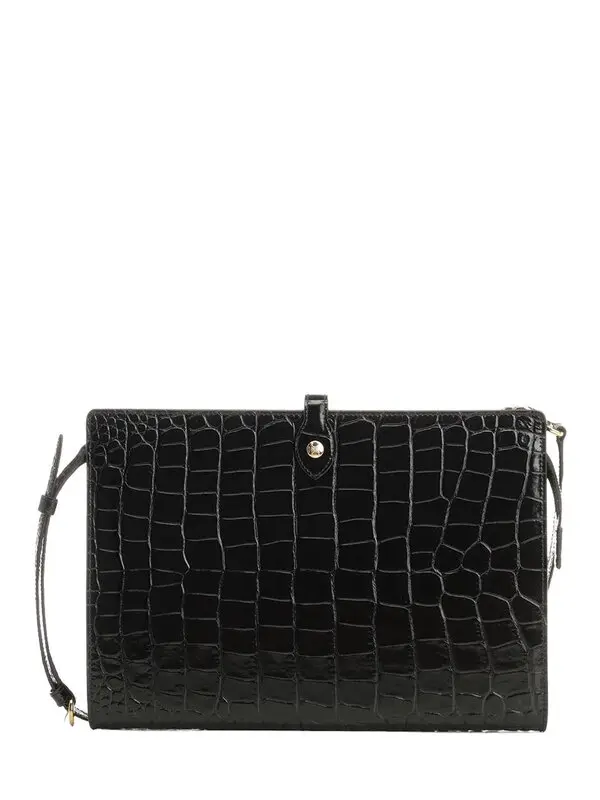 Celine Medium Notebook Bag In Leather - Black