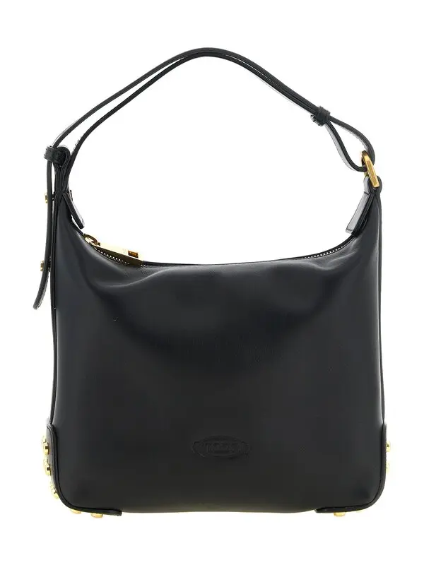 TOD'S Gommini Mini Shoulder Bag - Black