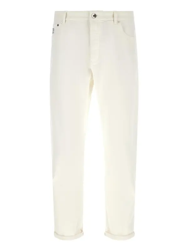 Brunello Cucinelli Tino Jeans - White