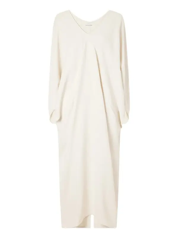 THE FRANKIE SHOP Lila Kaftan Ponte Maxi Dress - Neutrals