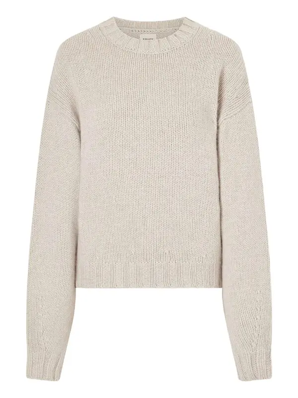 Khaite Gemma Cashmere Sweater - Cream