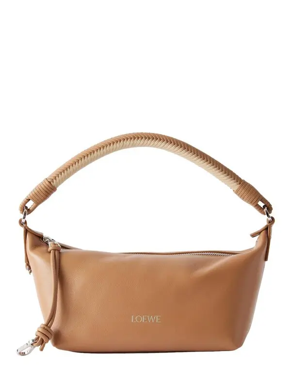 Loewe Cala Leather Shoulder Bag - Brown