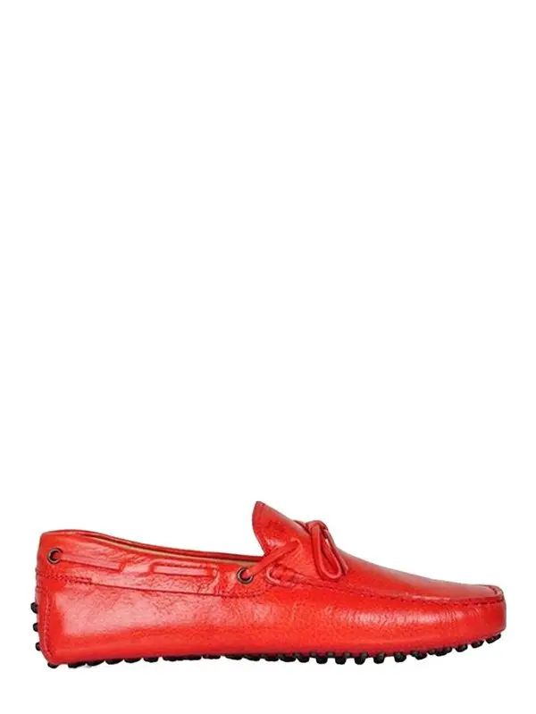 TOD'S Driving Loafers - Red