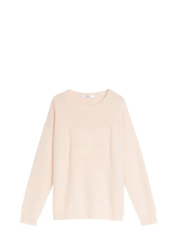Max Mara Logo Pullover - Pink