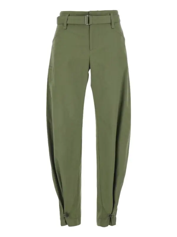 SEMICOUTURE Ryana Belted Pants - Green
