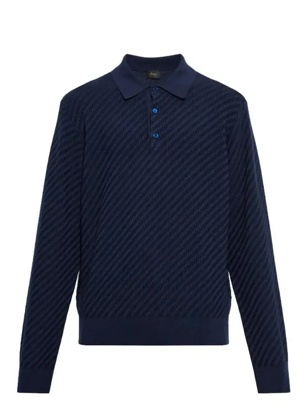 Brioni Long-sleeved Knitwear - Black