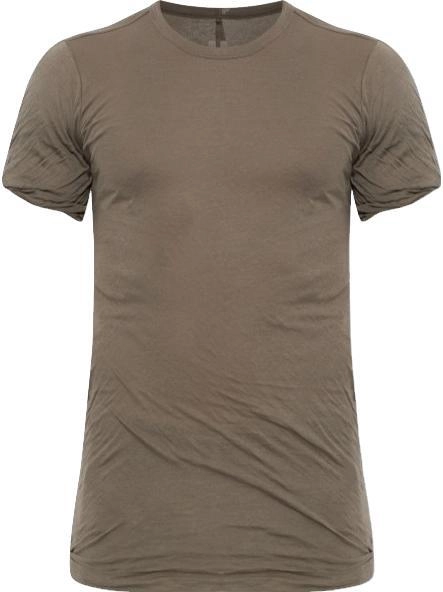 Rick Owens Slim Crew Neck T-shirt - Brown