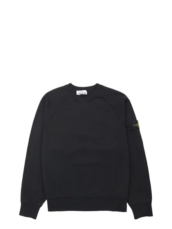 Stone Island Long-sleeve Crewneck Sweatshirt - Black