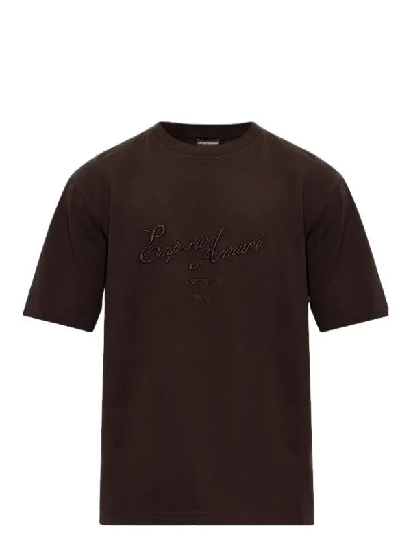 Emporio Armani Crew-neck T-shirt - Black