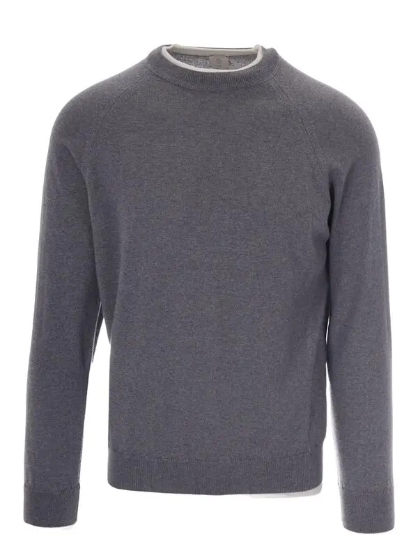 Eleventy Long-sleeved Knitwear - Black