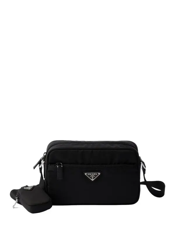 Prada Re-nylon Shoulder Bag - Black