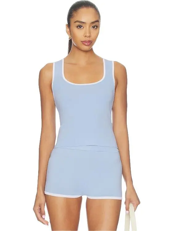 SNDYS. Anika Knit Top - Blue