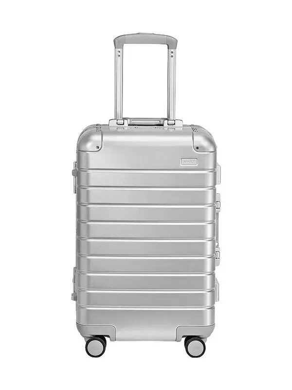 AWAY Aluminum Bigger Carry On In Metallic - Silver
