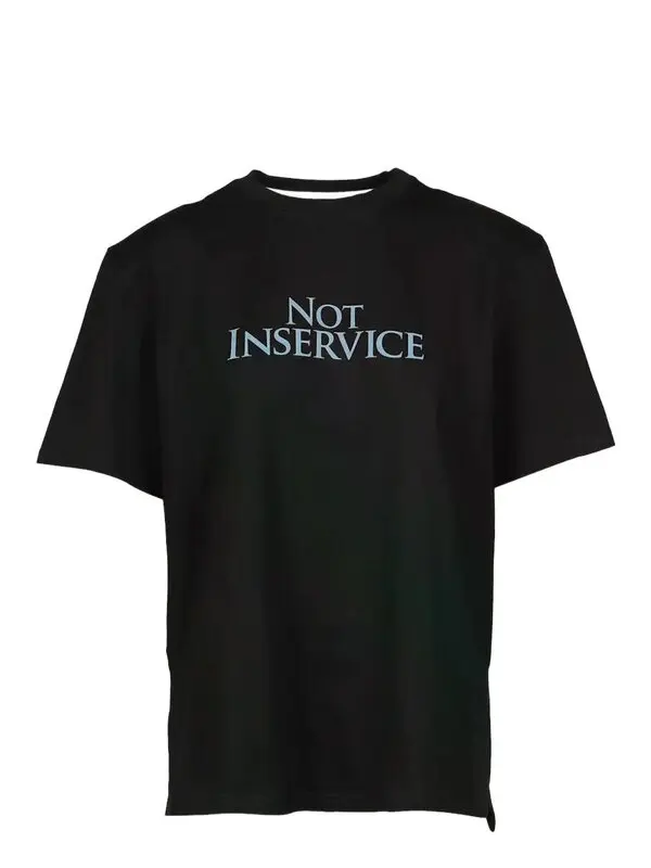 SRVC STUDIO Cut-out Detail T-shirt - Black
