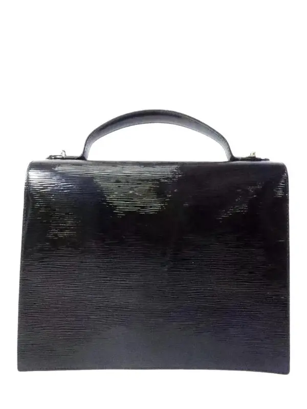 LOUIS VUITTON Pi Leather Shoulder Bag - Black
